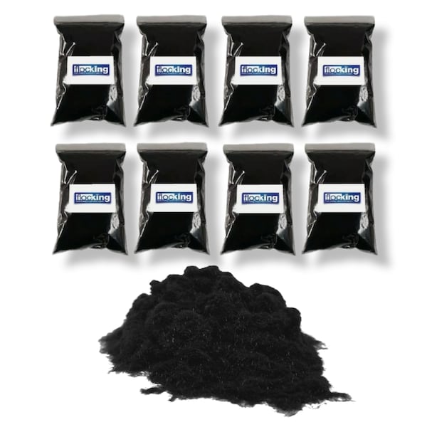 Black Flocking Powder - Etsy