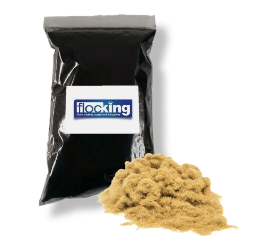 Flocking Fiber Powder (sand Beige) - 1mm Nylon Flock - Etsy