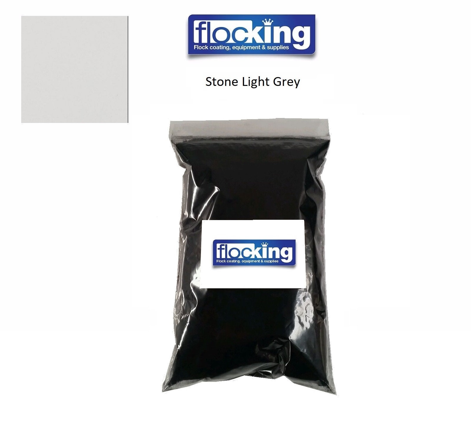 Stone Light Grey FLOCK FIBRES - Flocking Fibers - Etsy