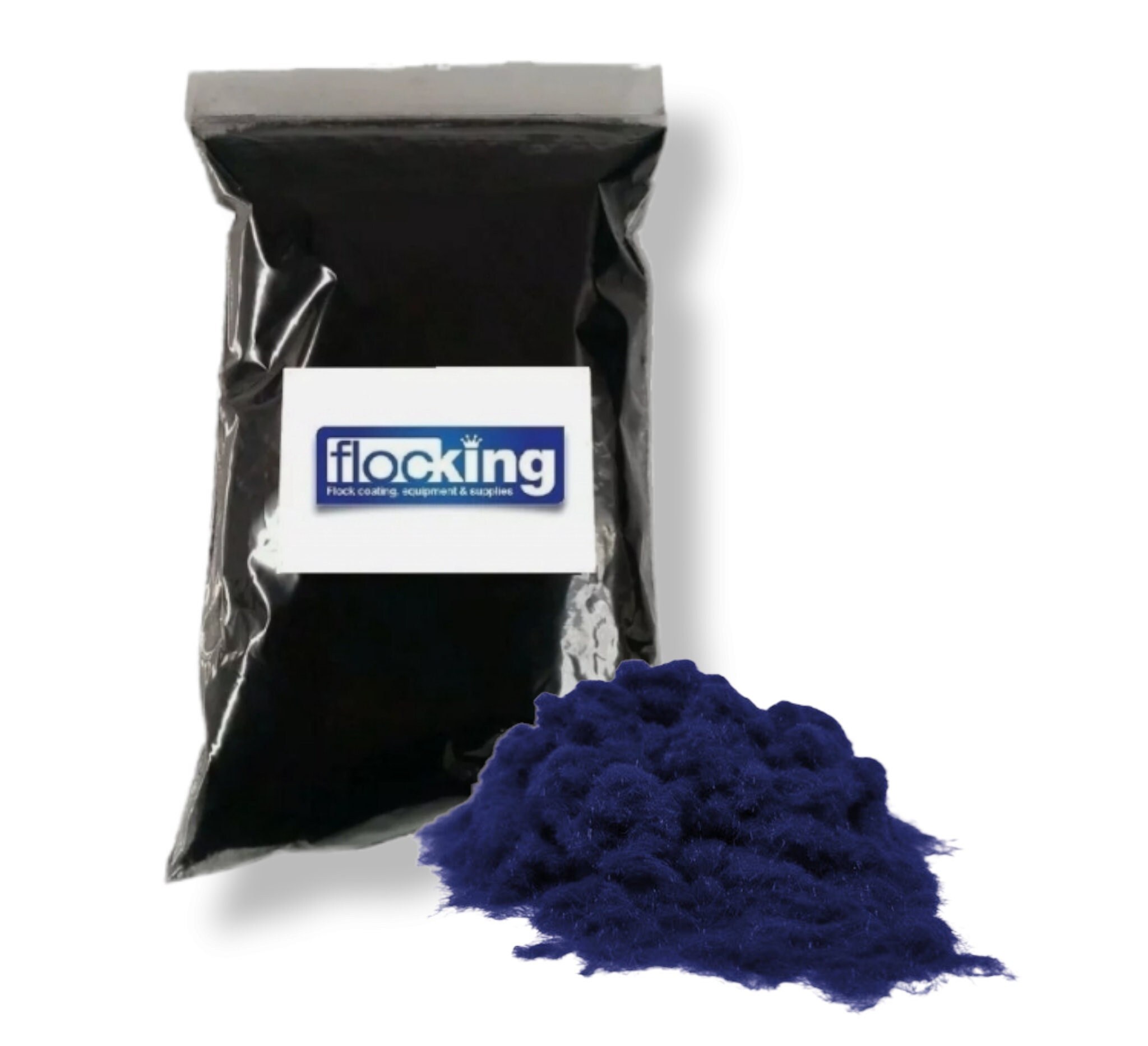 Flocking Fibre Powder (navy Blue) - 1mm Nylon Flock - Etsy