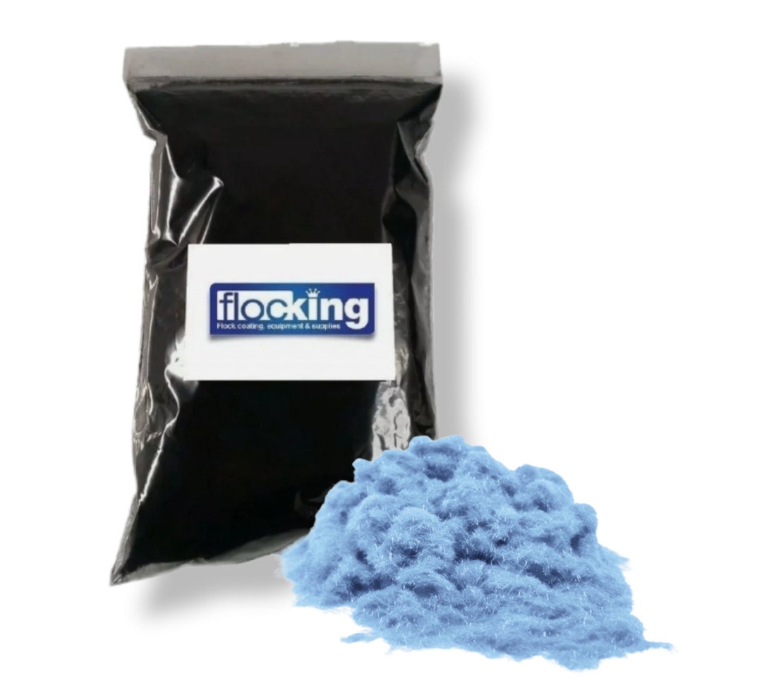 Flocking Fibre Powder (sky Blue) - 1mm Nylon Flock - Etsy