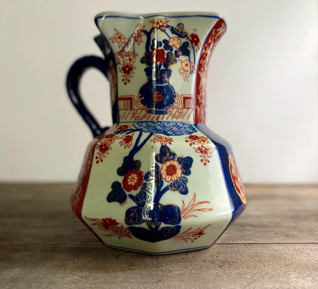 ANTIQUE IRONSTONE CHINOISERIE -chinoiserie Vase -victoria Ware ...