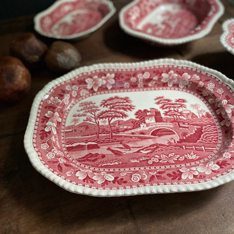Spode Transferware - Etsy