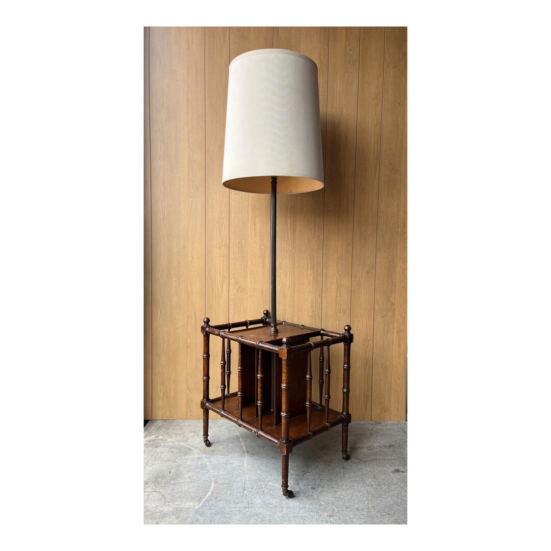 1940s Chinoiserie Magazine Table Lamp SHIPPING NOT FREE - Etsy