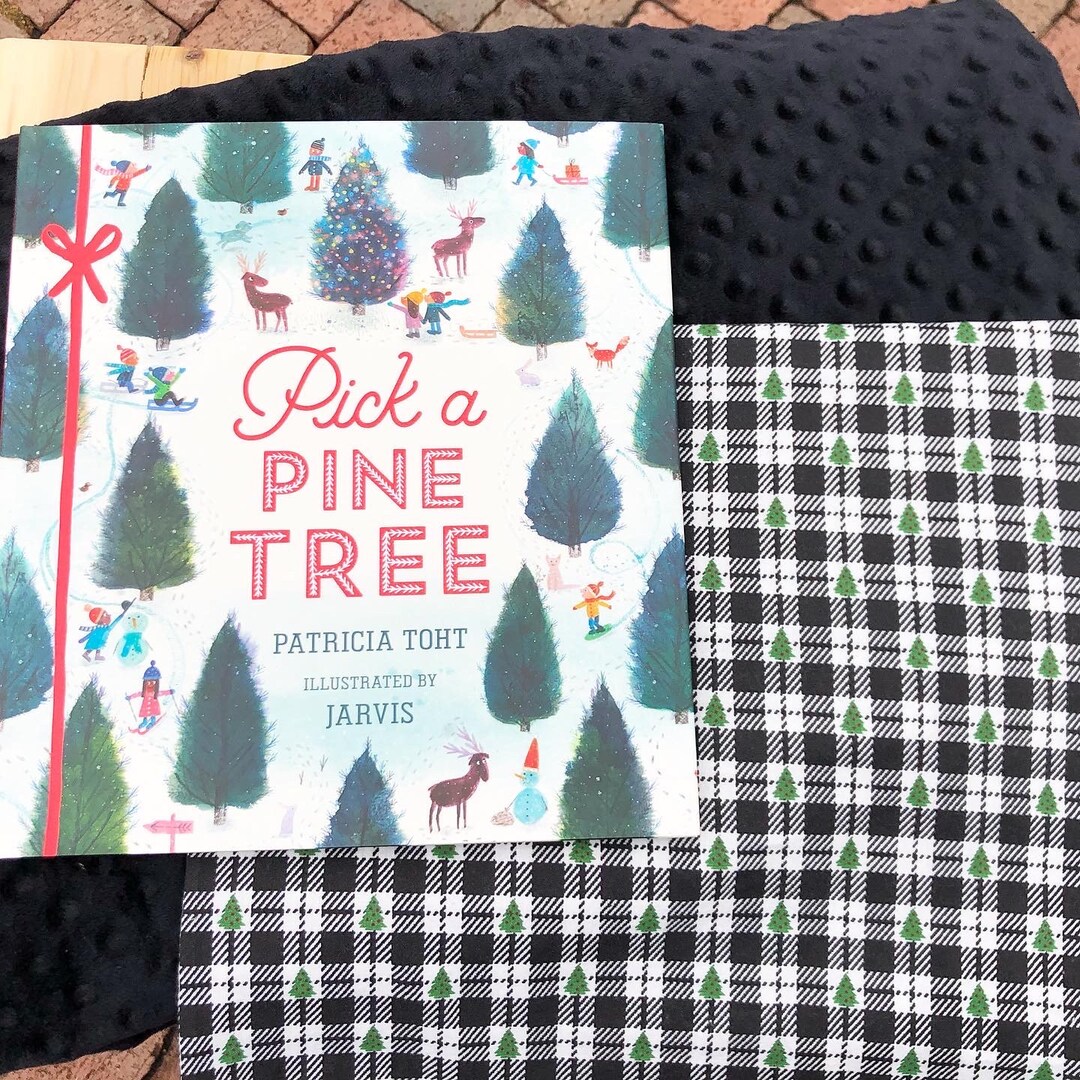 Holiday Storybook Quilt Pick a Pine Tree - Etsy