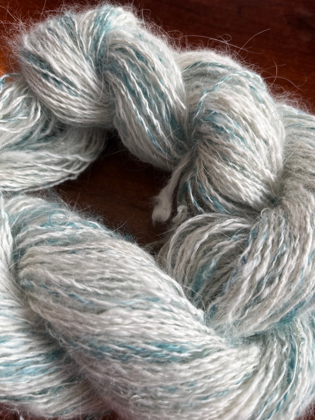 90/10 Giant Angora Kid Mohair Handspun - Etsy