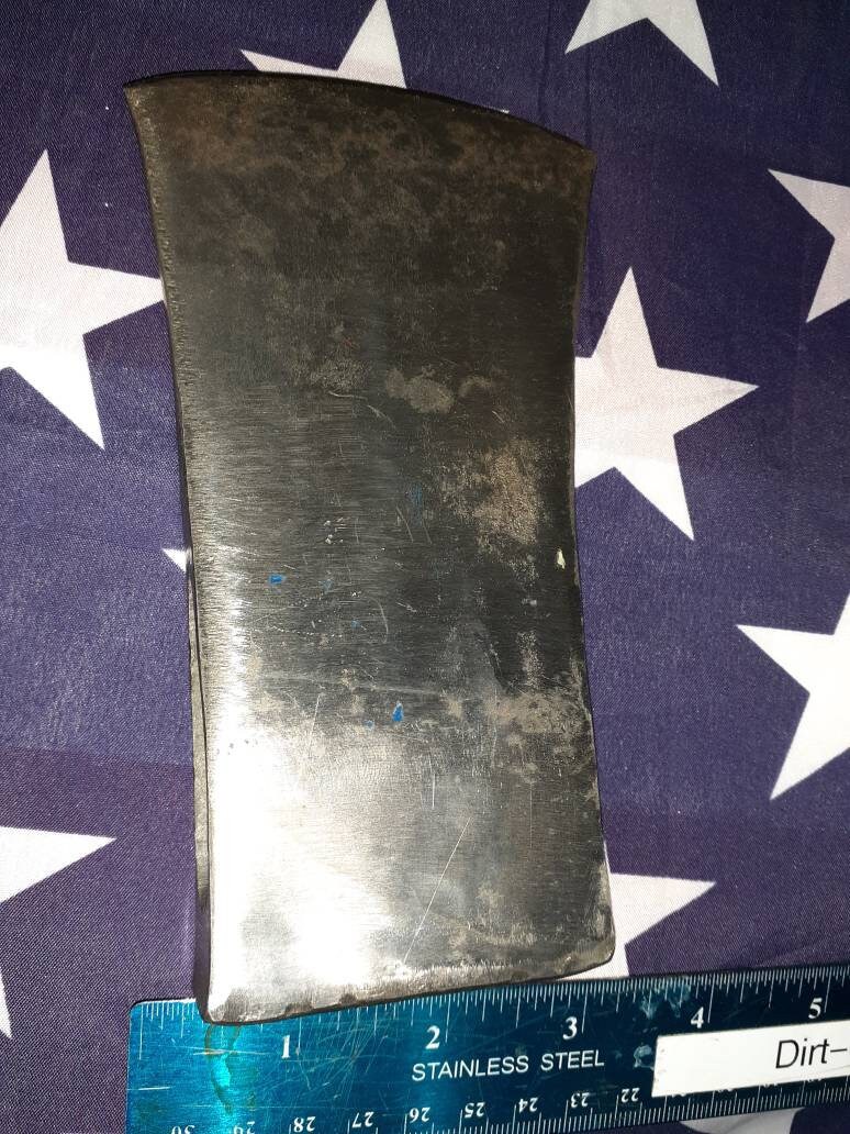 Collins Single Bit Axe Head Vintage! 1 Lbs 13 Oz Boys Splitting Axe ...