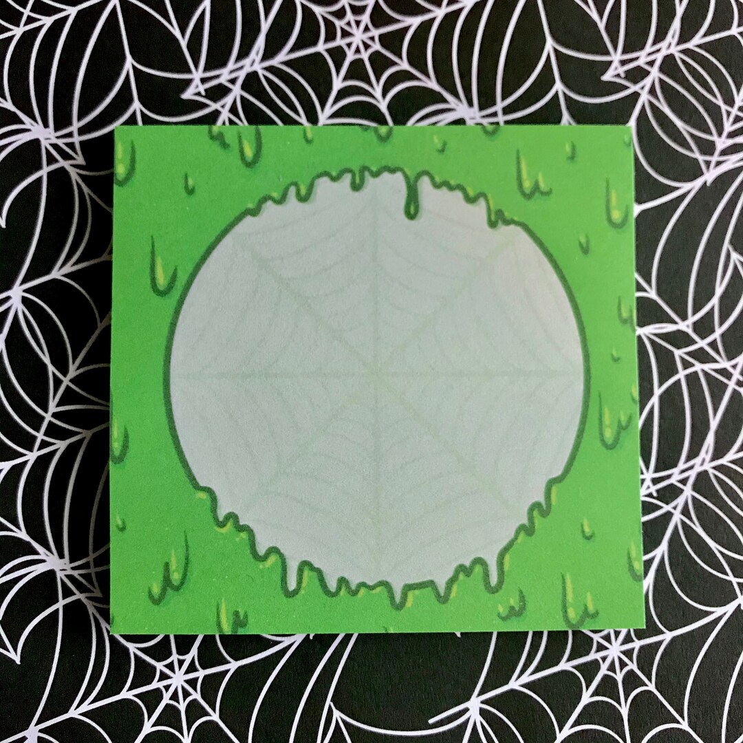Slimey Sticky Notes - Etsy