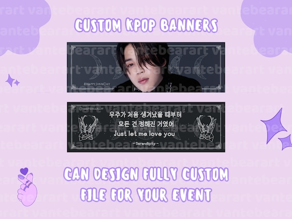 Kpop Concert Banners