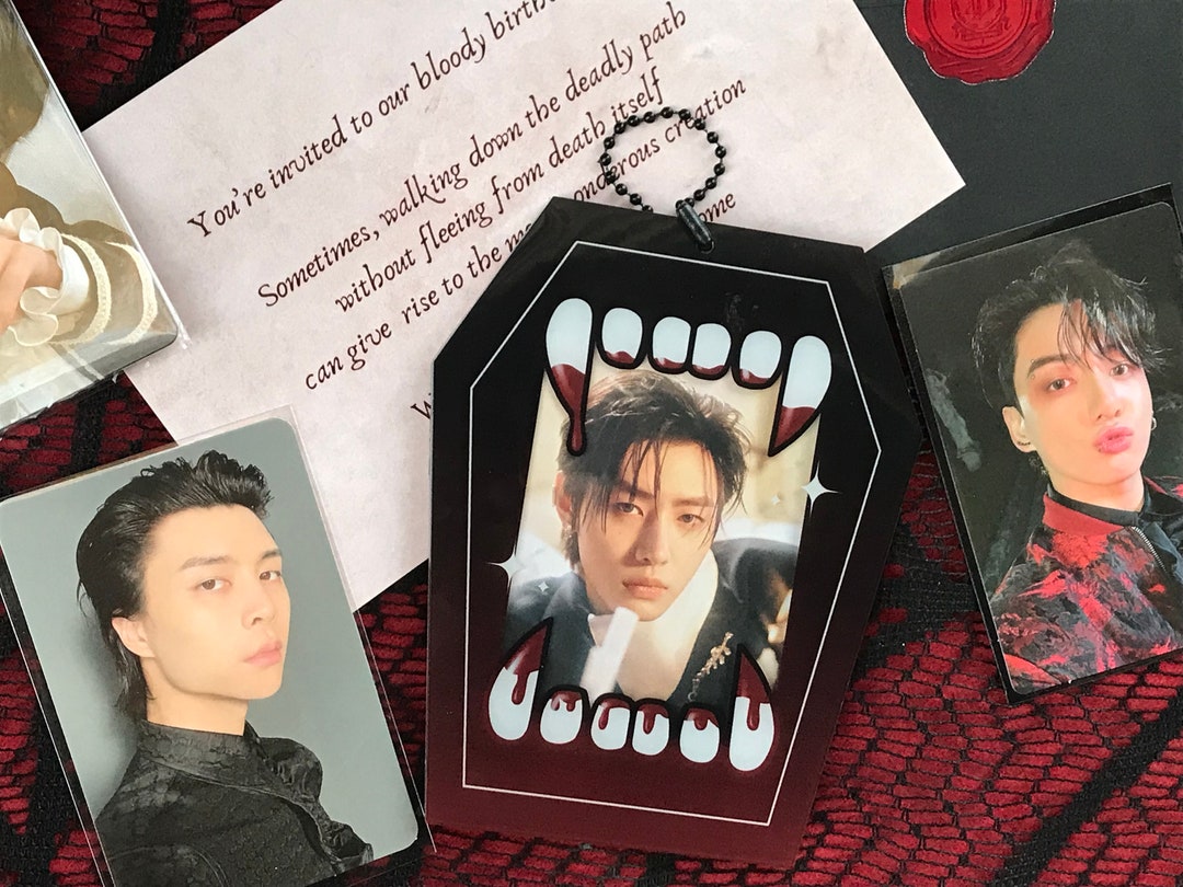 READ DESCRIPTION PREORDER Enhypen Bite Me Coffin Acrylic Photocard ...