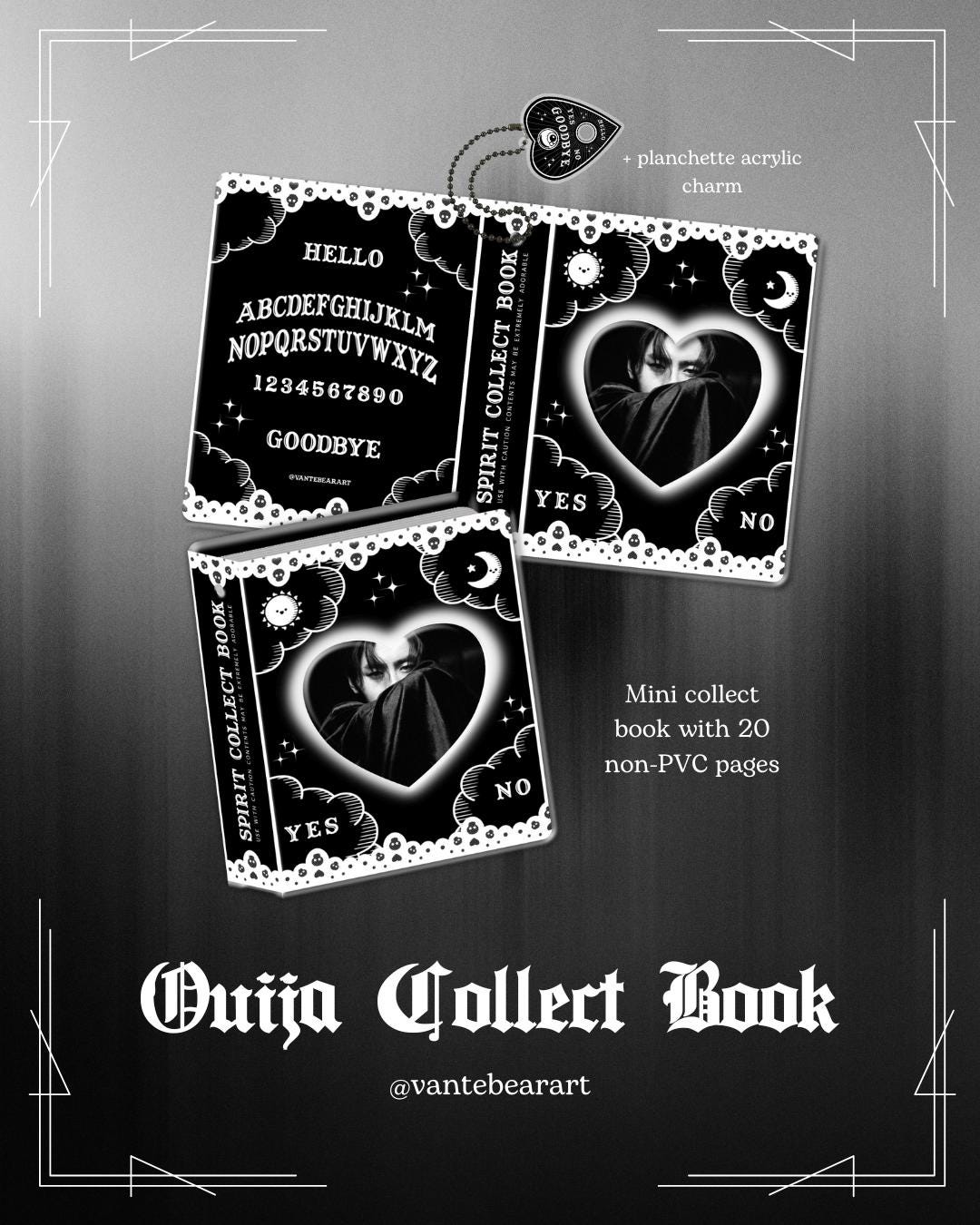 Ouija Spirit Board Inspired Mini Collect Book [NOW INSTOCK] | Kpop ...