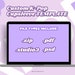 DIY Custom Kpop Cupsleeve TEMPLATES | Custom Design Template Korean Pop ...
