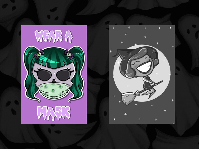 Spooky Art Prints - Etsy