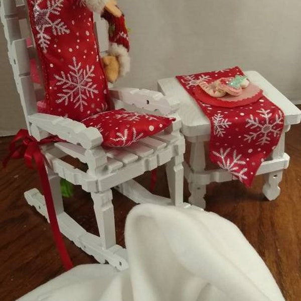 Elf With Rocking Chair - Etsy