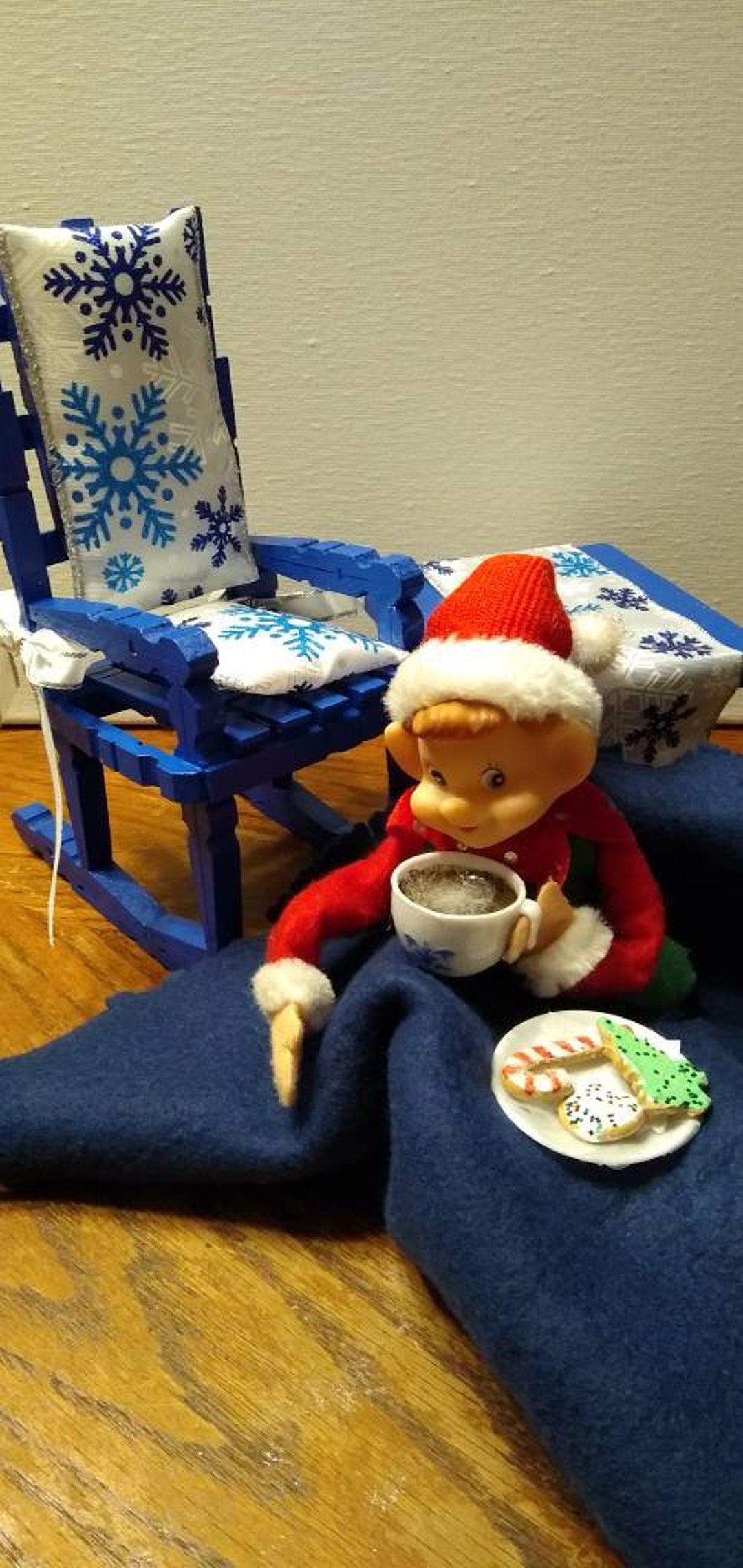 Blue Elf Rocking Chair Comfort Set ... Rocking - Etsy