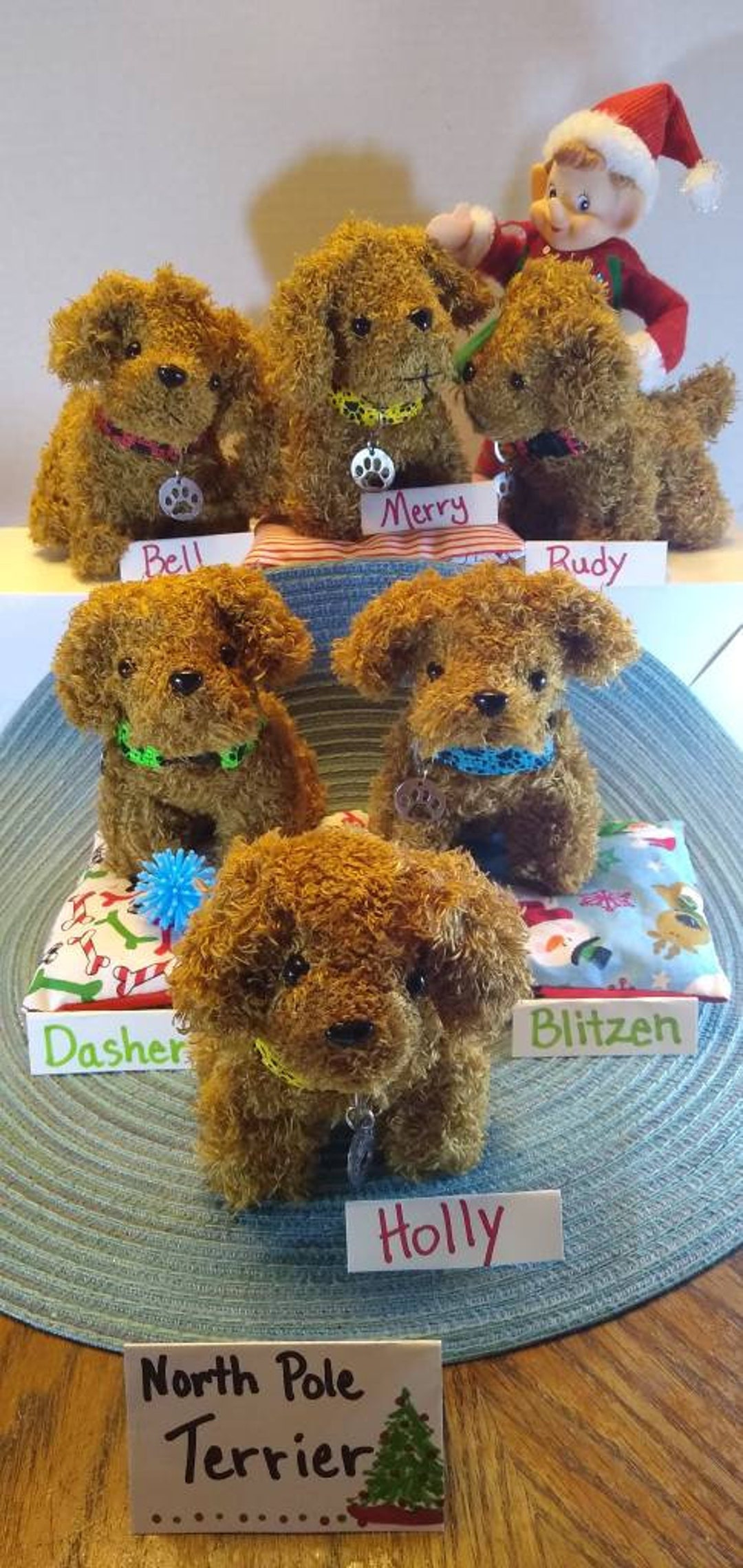 Elf PUPPIES Puppy Pet W/lots of Wear and Play Items for - Etsy
