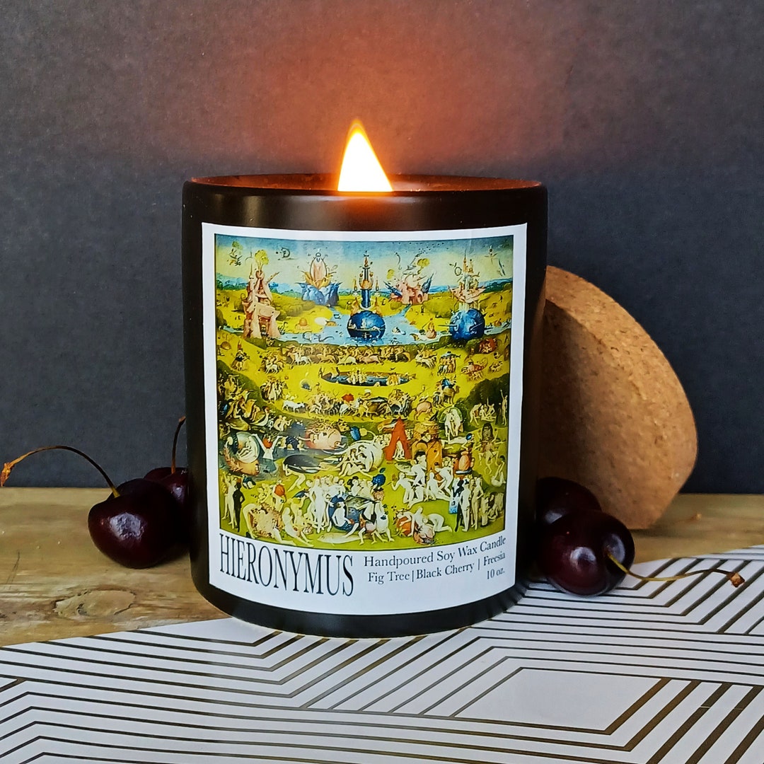 Hieronymus Fine Art Inspired Scented Soy Wax Candle 10 - Etsy