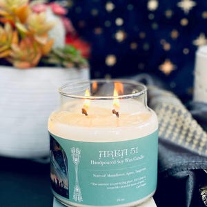 Area 51 Alien Inspired 16 Oz. Double-wick Scented Soy Wax Candle ...