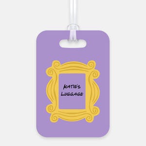 Friends TV Show Gift Luggage Tag | Bridesmaid Gift | Friends Crap Bag ...
