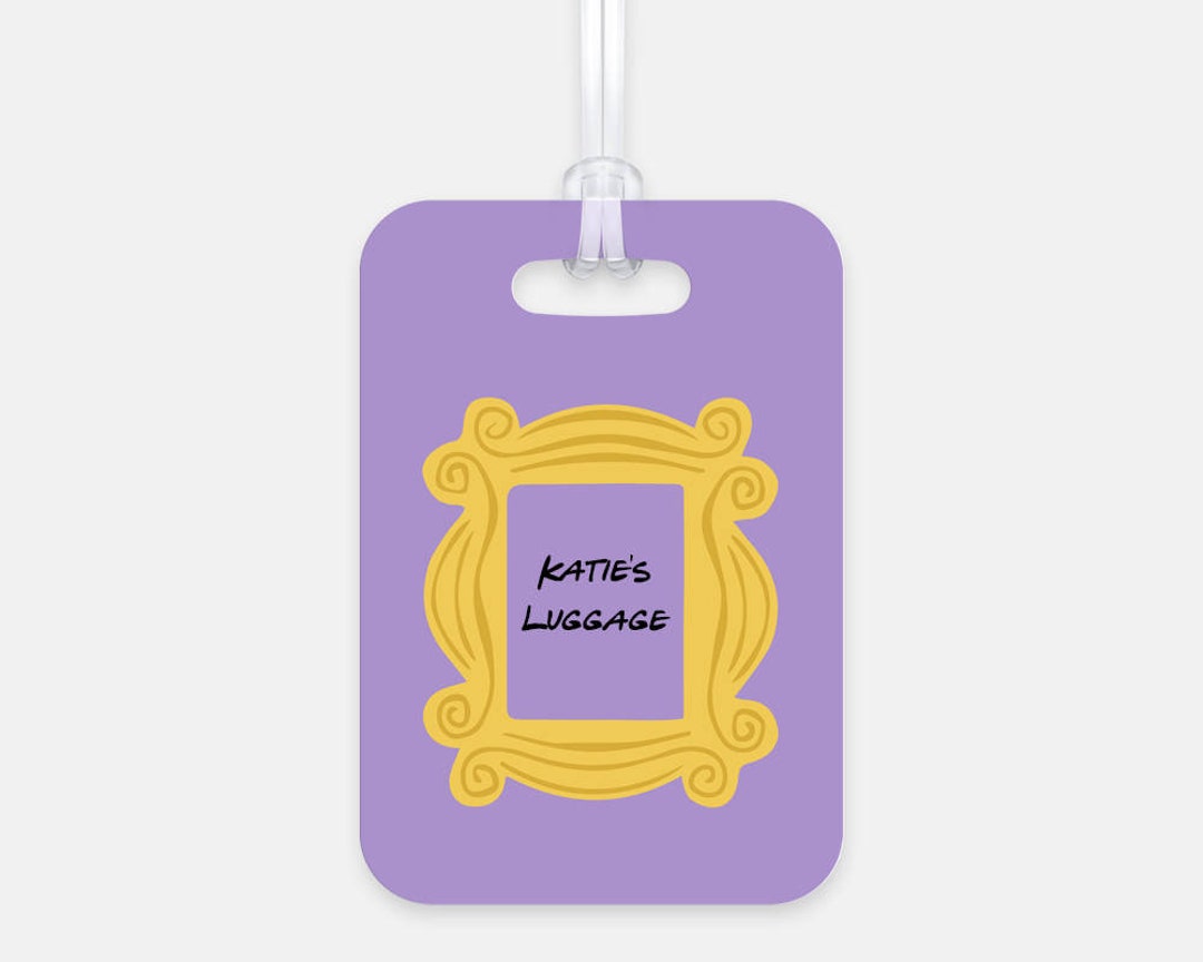 Personalized Friends TV Show Gift Luggage Tag | Bridesmaid Gift ...