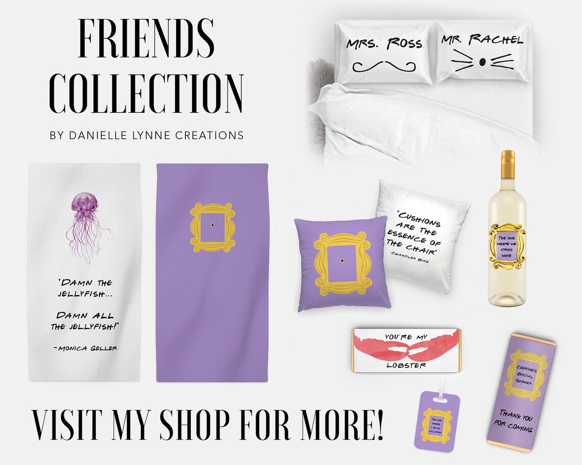 Friends TV Show Friends TV Show Gift Friends Show Quotes - Etsy Canada
