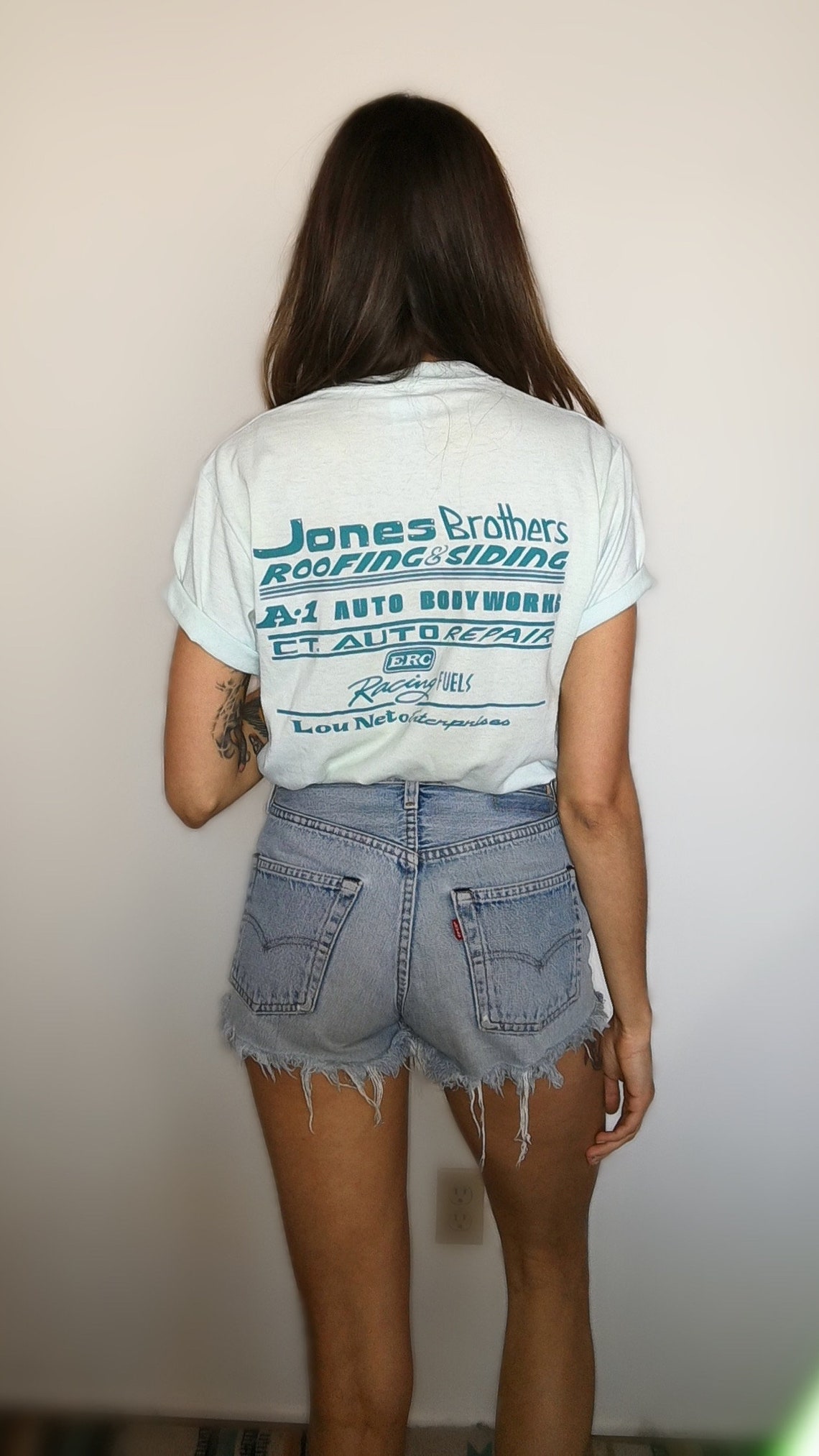 70s Vintage Jimmy Broderick Racing Tee - Etsy