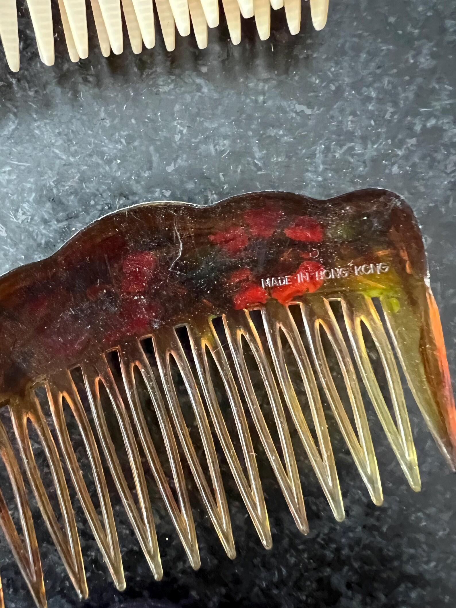 Lot of Vintage Hair Combs Made in France 1940s/50s - Etsy