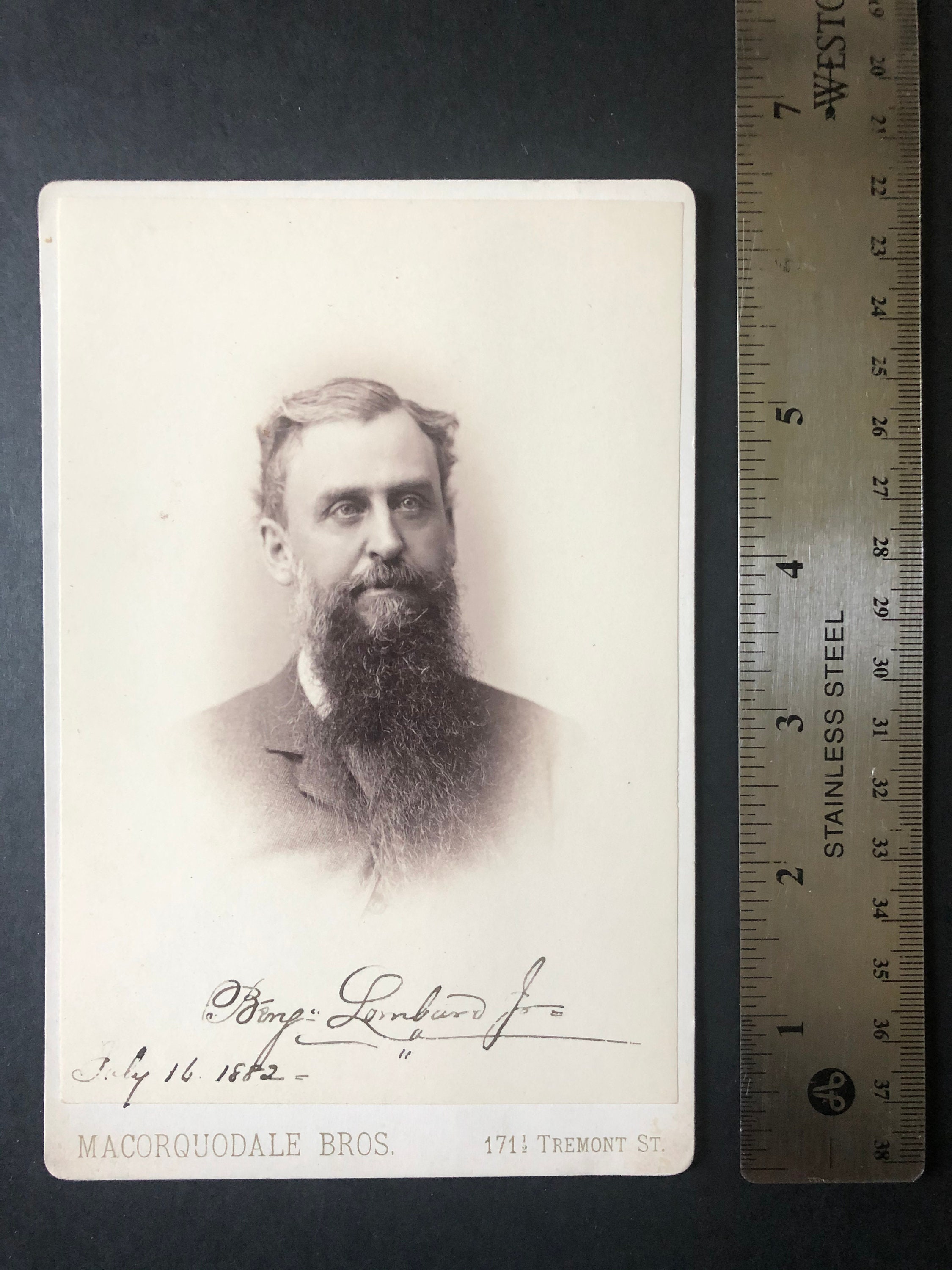 Ghost with Beard - Vintage Photo - Etsy.de