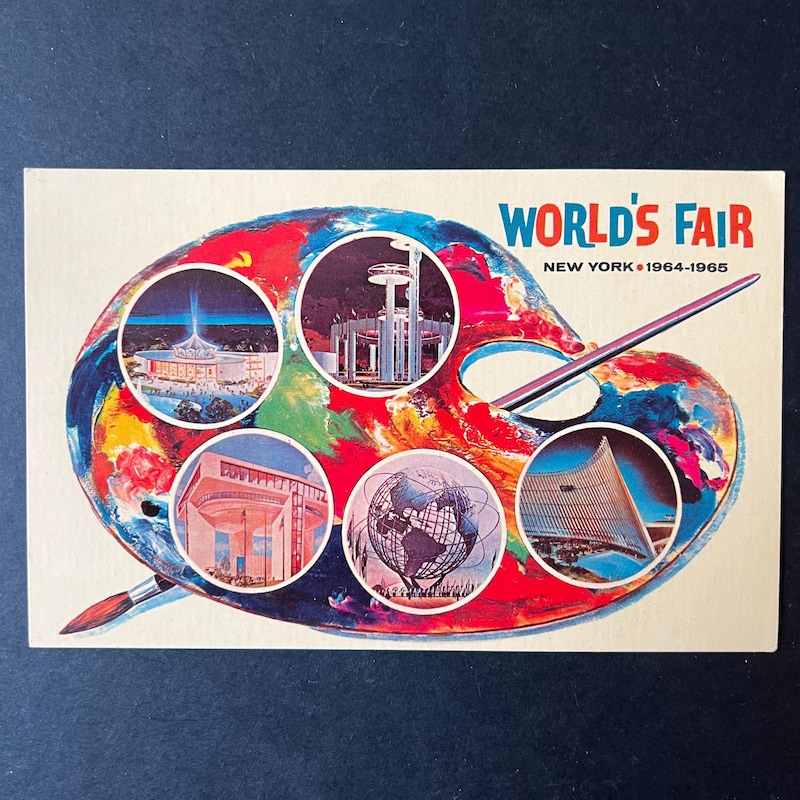 Worlds Fair Postcard - Etsy