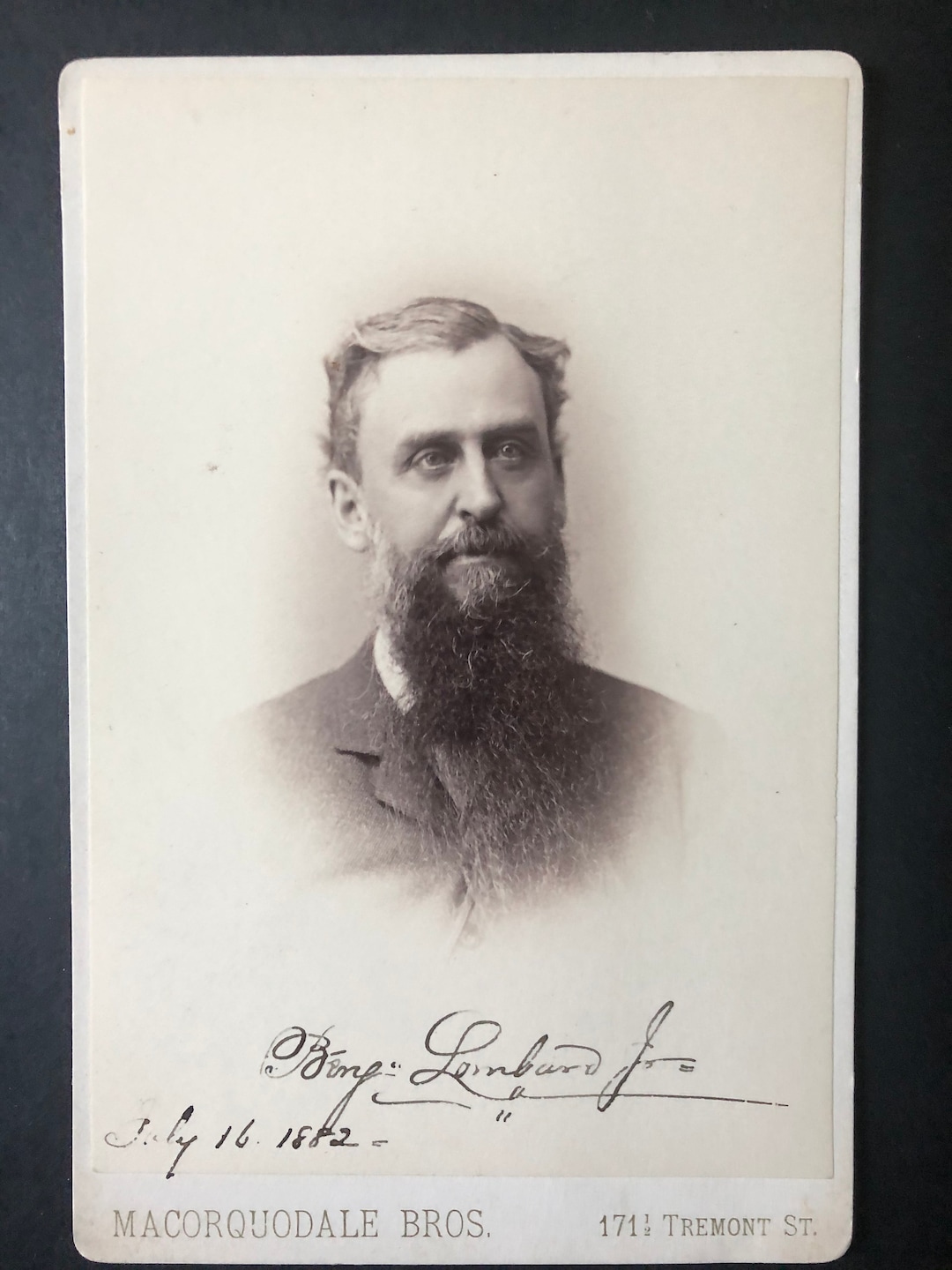 Ghost with Beard - Vintage Photo - Etsy.de