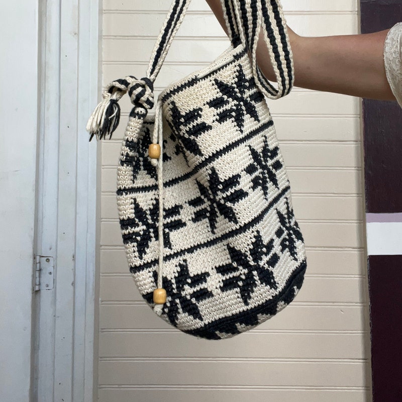 Woven Cotton Bag - Etsy