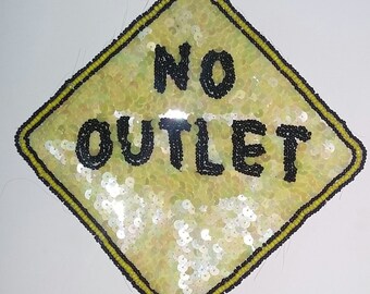 No Outlet Street Sign - Etsy