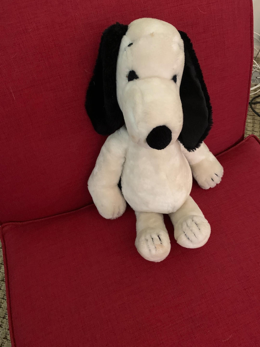 Vintage Snoopy Plush Toy - Etsy