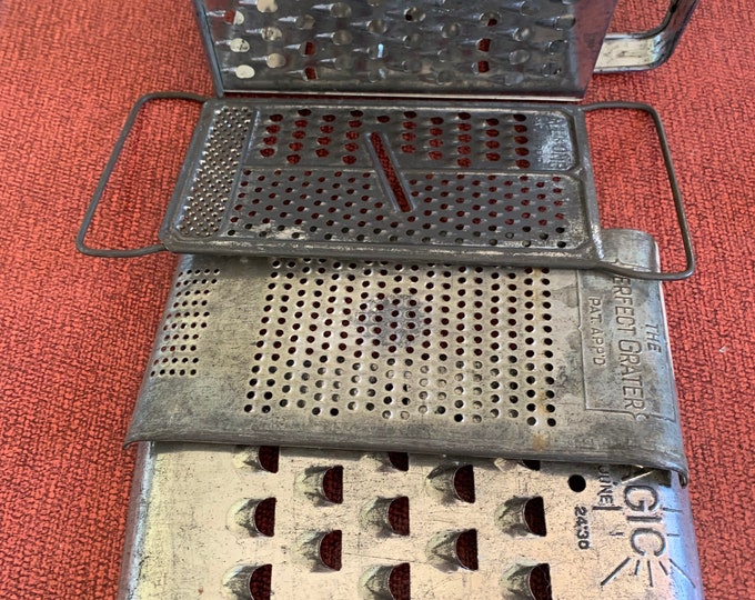 Vintage Graters Box Grater All in One - Etsy
