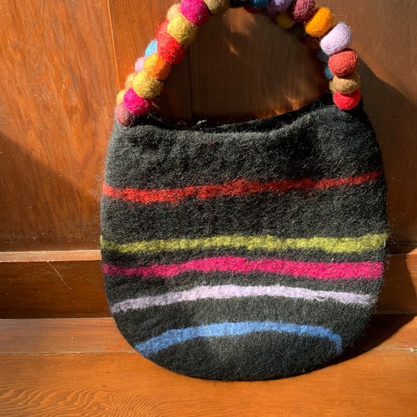 Felted Wool Purse - Etsy