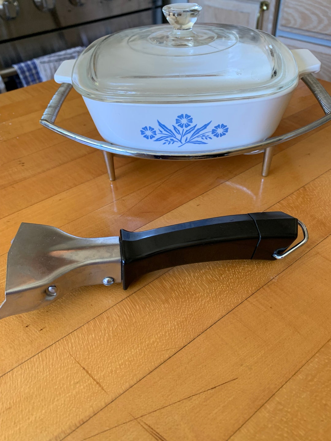 Vintage Corningware Blue Flower 1 Quart Pan &cradle - Etsy