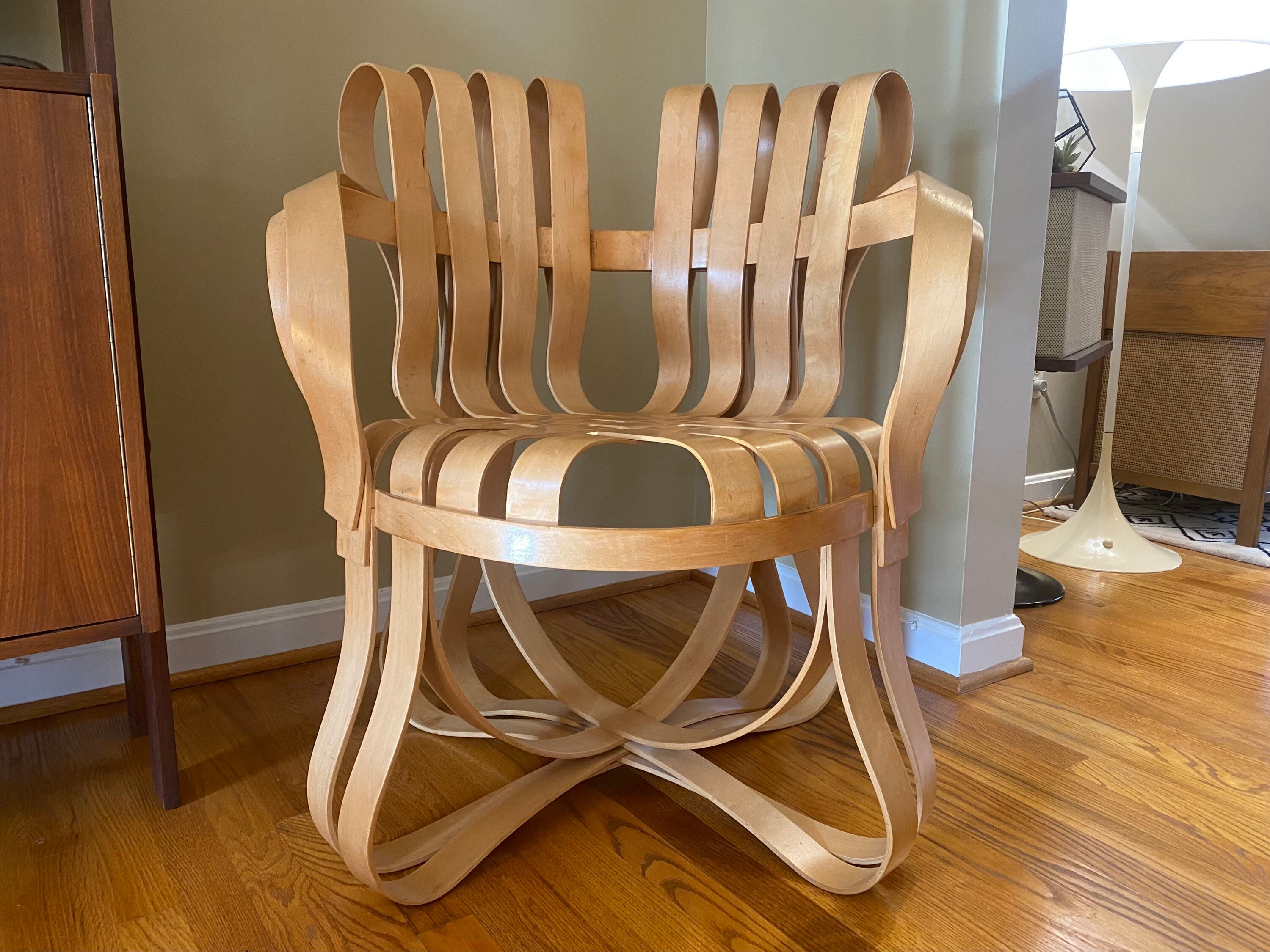 Frank Gehry Cross Check Chair by Knoll, 1993