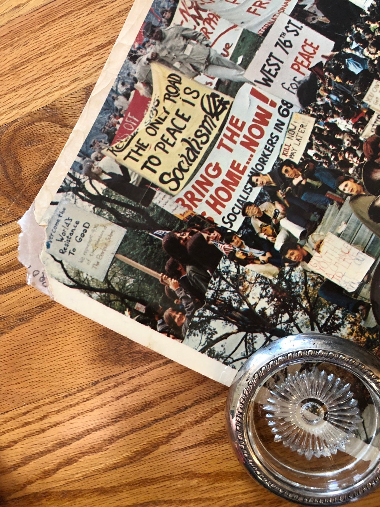 Original Vietnam War Protest Poster Graphical Documentary 1970