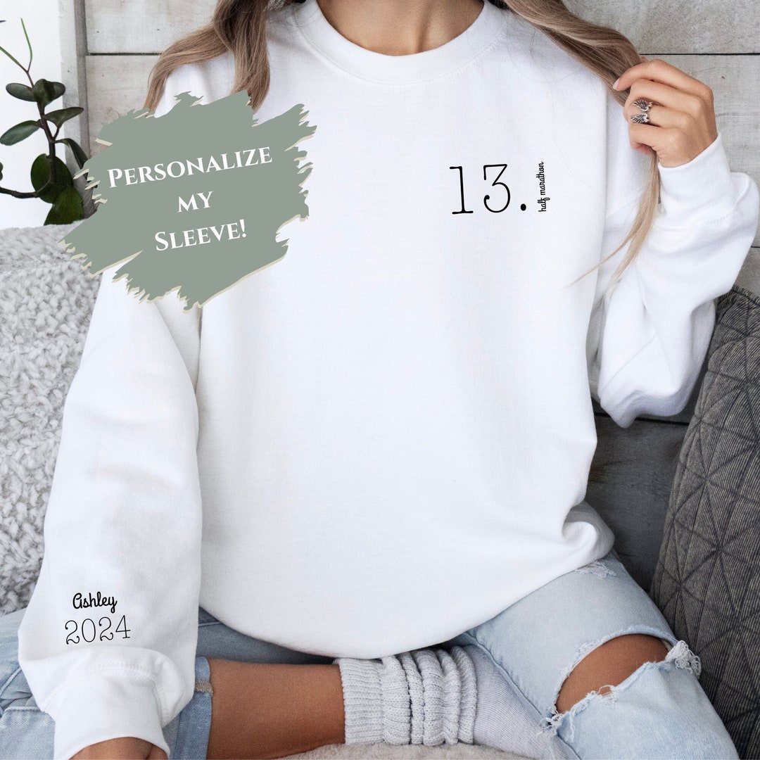 Half Marathon 13.1 Finisher Crewneck Sweatshirt - Gift for Runner ...