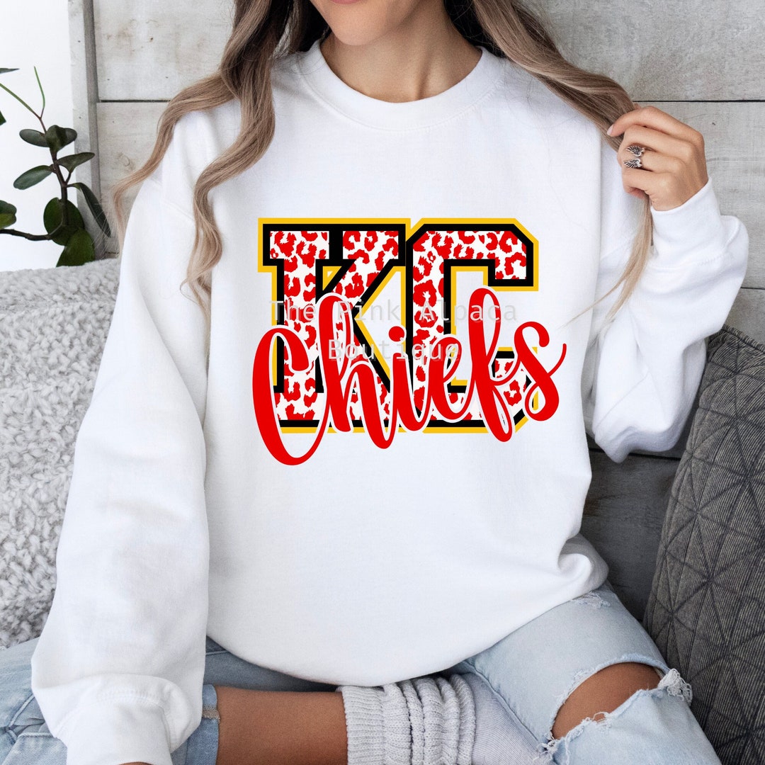 Kansas City Chiefs Crewneck Sweatshirt - Gift for KC Chiefs Football ...