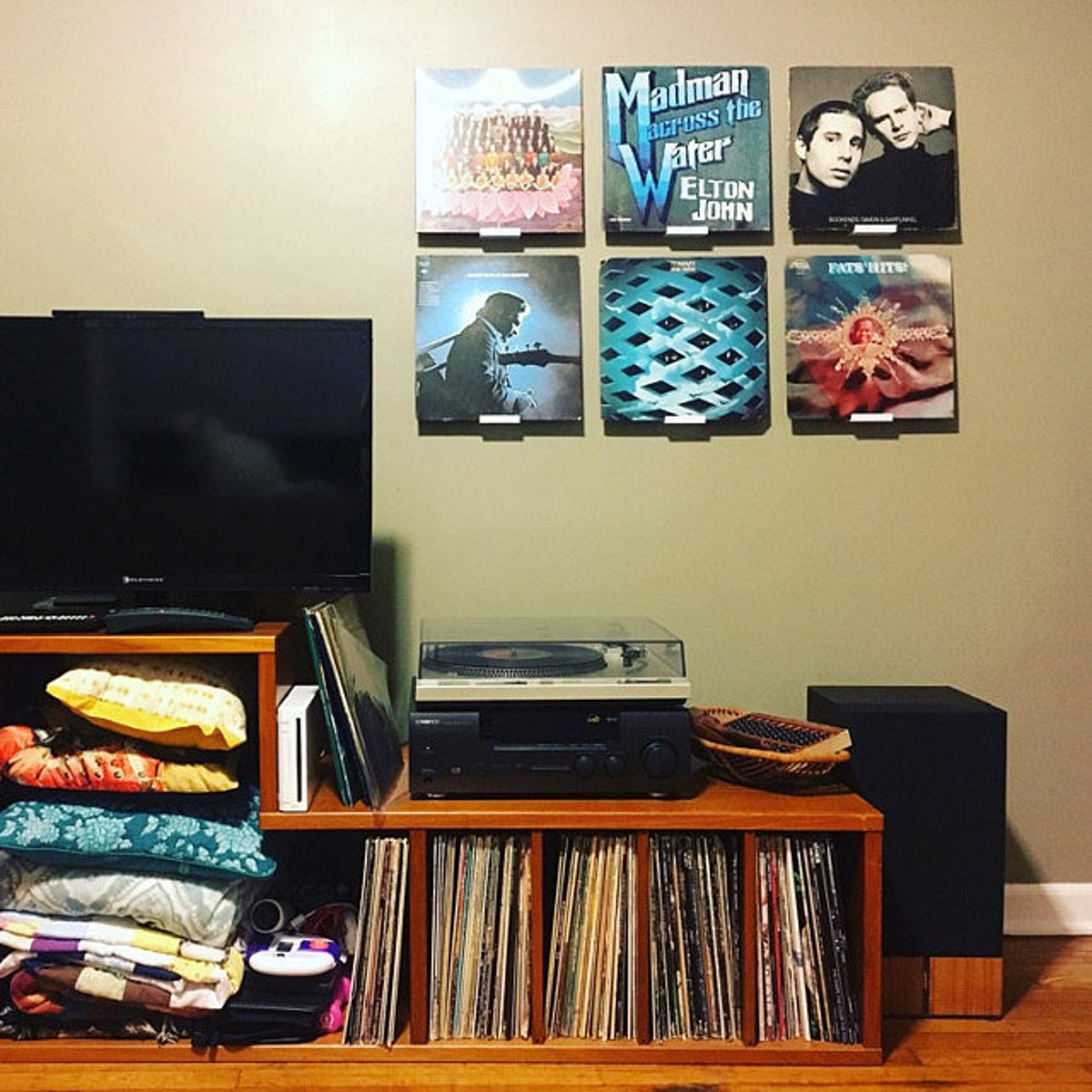 Vinyl Record Wall Mount Display Shelf 3D Printed Wall Art - Etsy