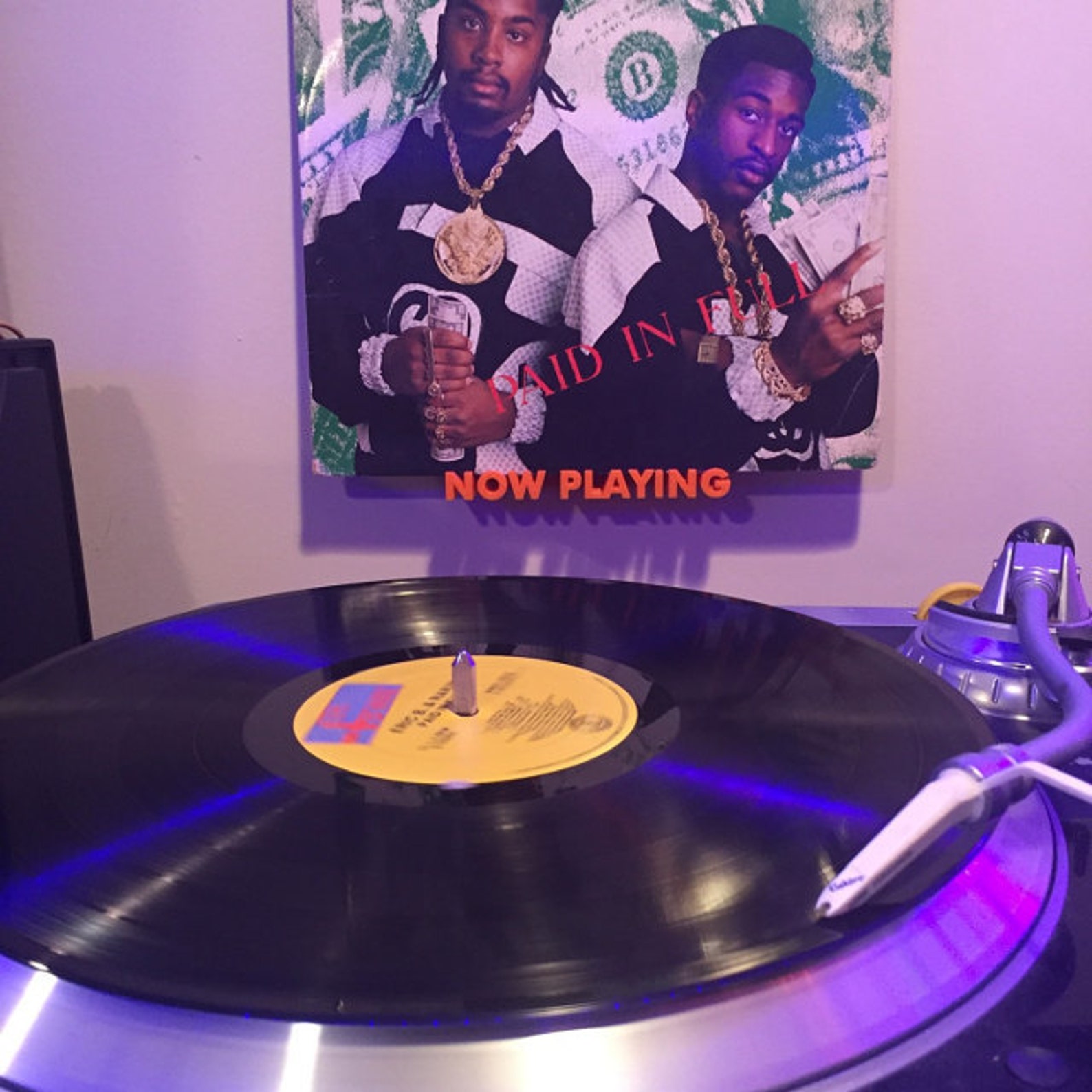 Now Playing Vinyl Record Wall Mount Display Shelf 3D Printed | Etsy