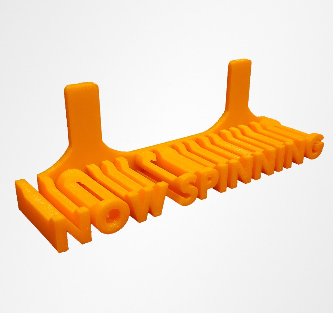 Now Spinning Vinyl Record Stand Wall Mount Display Shelf | Etsy