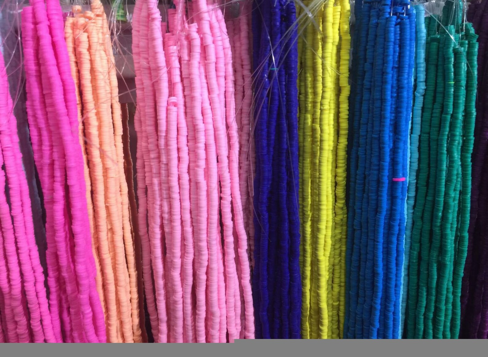 Mixed color 30 strings/lot16 inch/ 40mm length 4mm/6mm/10mm | Etsy