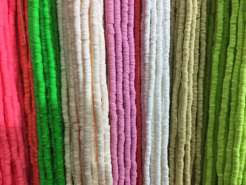 Mixed Color 30 Strings/lot16 Inch/ 40mm Length 4mm/6mm/10mm - Etsy