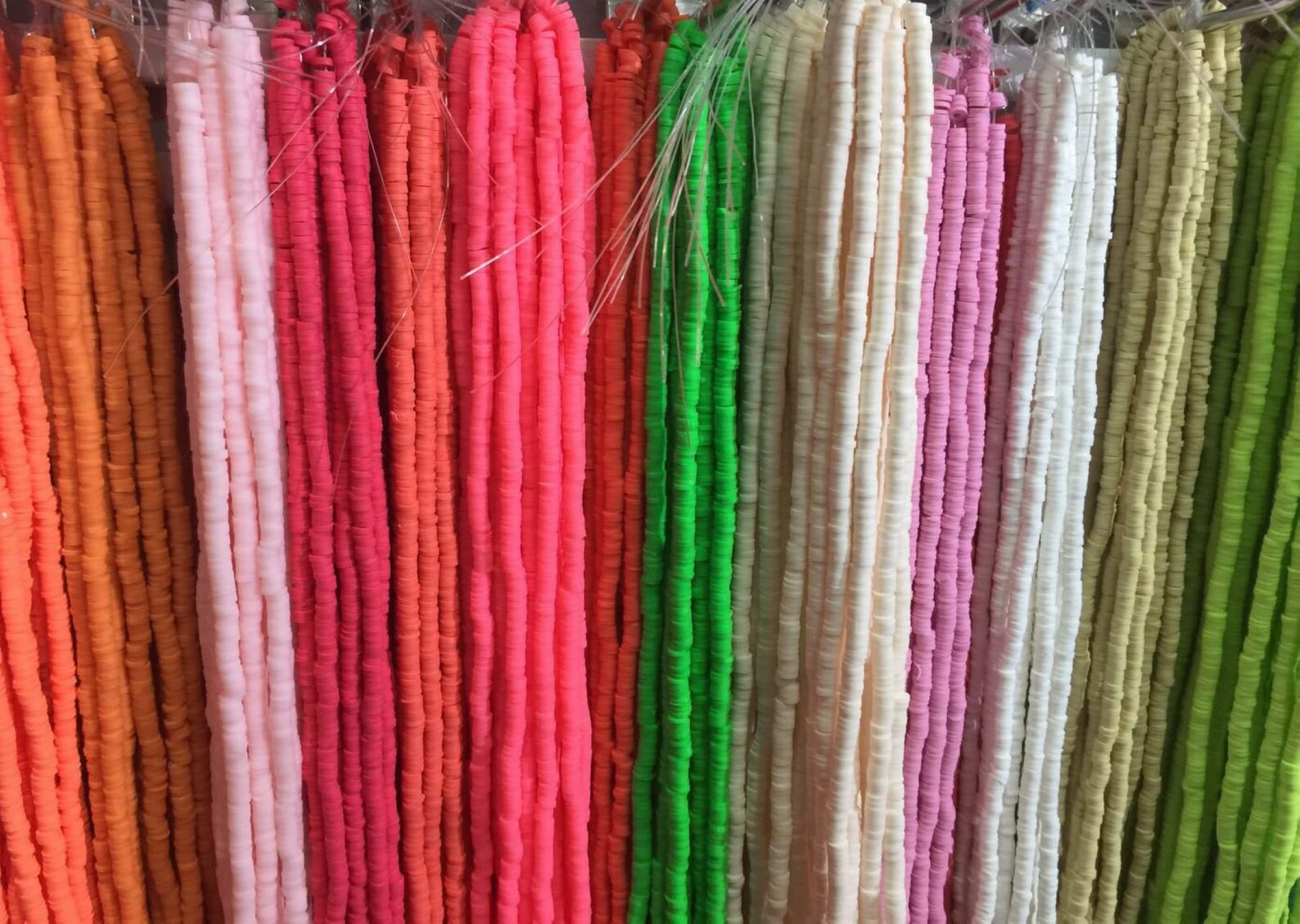 Mixed color 30 strings/lot16 inch/ 40mm length 4mm/6mm/10mm | Etsy