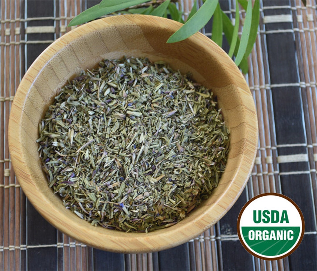 Organic Hyssop Herb, Dried - 1 Ounce Cut & Sifted, Hyssopus Officinalis ...