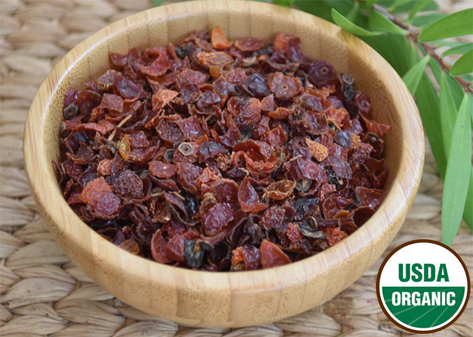 ORGANIC Rose Hips Berries Cut Seedless Loose Dried 2 - Etsy