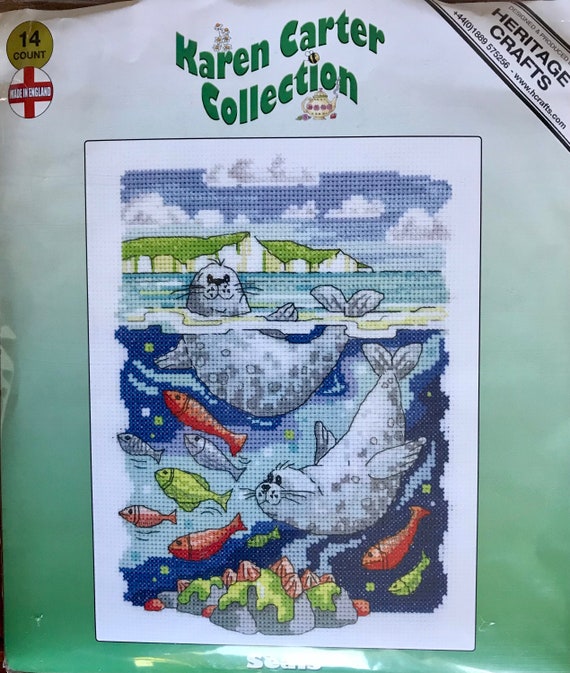 Karen Carter Collection Cross Stitch Complete Kit HCK 1544A - Etsy