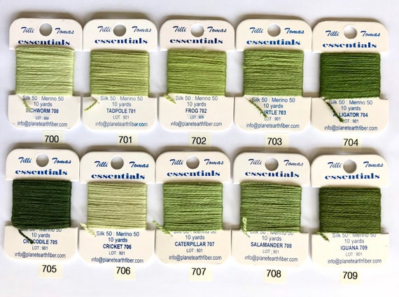 Essentials Thread Colors 700 709 - Etsy